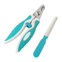 China Hallupets Pet Grooming Tools Pet Nail Scissors Cleaning Trimmers File 14cm For Cats Dogs for sale