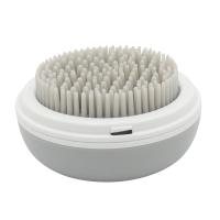 China Multifunction Double End Dog Washing Brush Pet Shower Brush 17cm 90g PG027 for sale