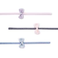 China Adjustable 100% Cotton Bow Tie Girl Dog Collar And Leash Set With Bowknot for sale