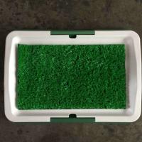 China Easy Clean Removable Cover Pet Grooming Tools Indoor Dog Potty Tray 1378g for sale