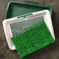 China Easy Clean Removable Cover Pet Grooming Tools Indoor Dog Potty Tray 1378g for sale