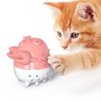 China Crayfish Cat Grooming Tools Toothbrush Chew Balls Catnip Cleaning And Grooming Teeth Toys With Sound for sale