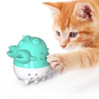 China Crayfish Cat Grooming Tools Toothbrush Chew Balls Catnip Cleaning And Grooming Teeth Toys With Sound for sale