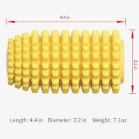 China Bite Resistant Pet Grooming Tools Natural Rubber Dog Chew Stick Corn Shape Molar for sale