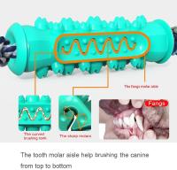 China Non Toxic Rubber Chew Toys For Teething Puppies 15-30 LBS Dog Improving Dental Hygiene for sale