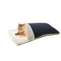 China Unique quilt shape pet bed fashionable envelope plush durable cat bed breathable dog bed,cat cave for sale