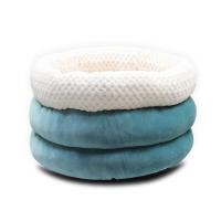 China 2021 Wholesale Cuddle Cup Shape Cat and Dog Bed Pets Bed with High Walls for Deep Sleep Washable Pet House for sale