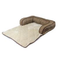 China Multifunction Breathable Fluffy Felt Dog Bed Pet Bed Luxury Dirt-Proof Pet Sofa Cushion for Pets Sleeping for sale