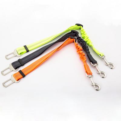 China Para Mascotas Adjustable Vehicle Rope Dog Leash Pet Dog Cat Car Seat Belt for sale