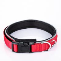 China Adjustable Dog Leash Collar Chain Laser Dog nylon Lead Pet Reflective Stripe Cozy Collar para perro for sale