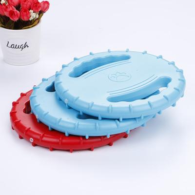 China Water Floating Voice Flying Disc Interactive Dog Toys Outdoor Fitness Intensive Training Equipment Toys for Pets for sale