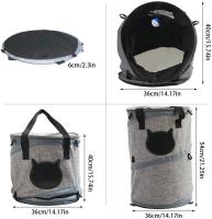China 3 in 1 Cat Bag Carrier Backpack with Fleece Mat for sale