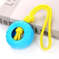 China Durable chew Dog Pet Toys OEM/ODM TPR Dental Toothbrush Teeth Cleaning Toys for sale