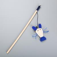 China Outlet Feather Teaser Cat Toy Fish Shrimp Cat Interactive Toy 30g for sale