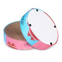 China 2 In1  Durable Round Cat Scratcher Bed Pad & Lounge 1000g for sale