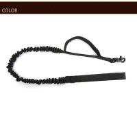 China Tactical Bungee Nylon Rope Dog Leash Retractable Dog Training Leashes for sale