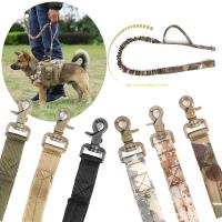 China Tactical Bungee Nylon Rope Dog Leash Retractable Dog Training Leashes for sale