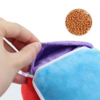 China Eco-Friendly Colorful Intelligent Pet Toys Cotton Plush Leakage Food Cube Dog Chew Toys for sale