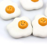 China Egg squeaky chew Dog Pet Toys Latex Simulation Non toxic Interactive for sale