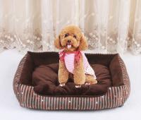 China Hallupets Removable Large Comfortable Pet Bed Xl Size 1580g Luxury Dog Houses for sale