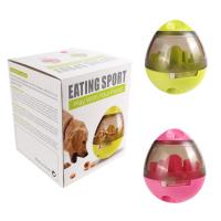 China Interactive Dog Pet Toys Automatic Tumbler Leakage Food Dispensing Ball for sale