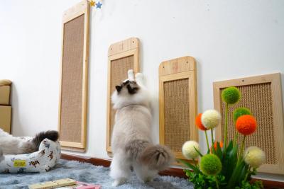 China Durable Sisal Wall Mounted Cat Scratcher Post Place Floor  40*30cm 30*76cm  40*120cm for sale