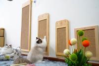China Durable Sisal Wall Mounted Cat Scratcher Post Place Floor  40*30cm 30*76cm  40*120cm for sale