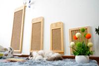 China Durable Sisal Wall Mounted Cat Scratcher Post Place Floor  40*30cm 30*76cm  40*120cm for sale