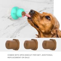 China Rubber Sucker Snack Licker Dog Gift Teeth Cleaning Cat Catnip Toys Safety 155g for sale