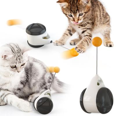 China Indoor Cat Pet Toys With Catnip Tumbler Balance Interactive Kitten Cat Training Wheel for sale