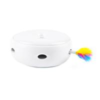 China Electric Intelligent Rotation Automatic Cat Toy Feather Cat Toy for sale