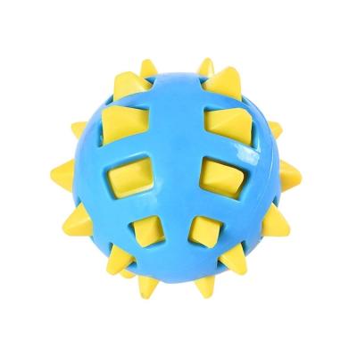 China Squeaky Dog Pet Toys Durable Dog Chew Ball 40g Interactive For Small And Medium Breed for sale