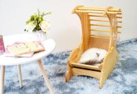 China Hallupets Cat Scratcher House Pet Condo Cat Wooden Bed Tree House for sale