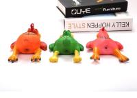 China Pet Squeaky Dog Chewing Toy Molar Latex Screaming Turkey 23cm for sale
