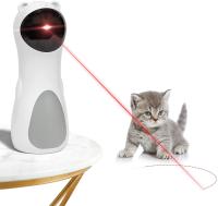 China Interactive Automatic Cat Laser Toy For Kitten USB Charging Automated Laser Pointer Cat Toy for sale