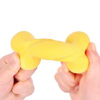 China TPR Foaming Interactive Dog Bone Chew Toy 73g for sale