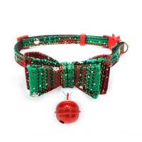 China BSCI Collar Leash Harness Set Bell Breakaway Adjustable Safety Christmas Cat Collar for sale