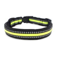 China Neoprene Lining dog Collar Leash Set Reflective Webbing Quick Release Buckle Collar With Traction Rope Set Dog Leash for sale