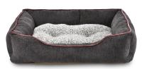 China Waterproof Lining Large Luxury Orthopedic Dog Bed Sofa couch With Removable Washable Cover for sale