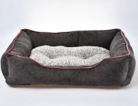 China Waterproof Lining Large Luxury Orthopedic Dog Bed Sofa couch With Removable Washable Cover for sale