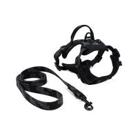 China Fashionable Reflective Breathable Soft Air Mesh Chest Strap Traction Rope Set Dogs Vest Leash for sale