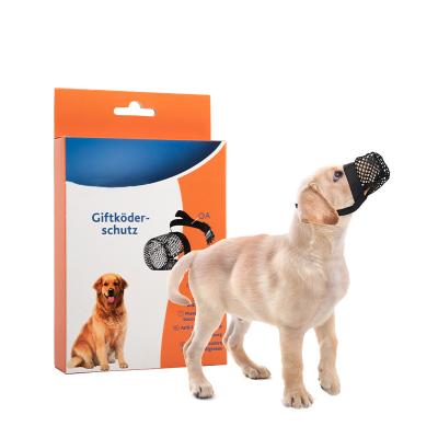 China Anti-misfeeding Durable Adjustable High quality Breathable Dog Muzzles Comfortable Dog Mouth Cover for sale