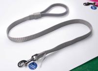China Silicone Handle Durable Nylon Dog Leashes Training And Walking Dog Rope Leash for sale
