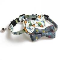 China Adjustable Pet Cat Collar Breakaway with Cute Bow Tie and Bell for Kitty and Some Puppies for sale