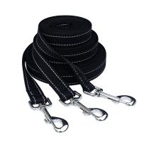 China Soft Padded Handle Reflective Nylon Dog Leash With For Training Walking Lead Dogs for sale