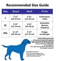 China Nylon Dog Muzzle Collar Leash Harness Set Soft Padded Dog Mouth Cover Anti Bite for sale