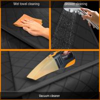 China Vehicle Mounted Dog Back Seat Cover Mat Black Waterproof 137*147cm for sale