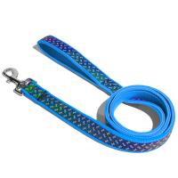 China Dog Leash Pet Dog Collars Soft Neoprene Pets Accessories Reflective Exclusive Pet Rope Harness Leash Set for sale