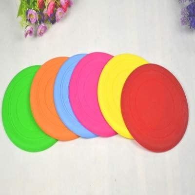 China Silica Gel Outdoor Dog Flying Disk Dog Fetch Training Toy for sale