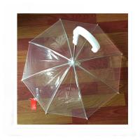 China Outdoor Small Clear Transparent Pet Dog Umbrellas For Dogs Rainproof for sale